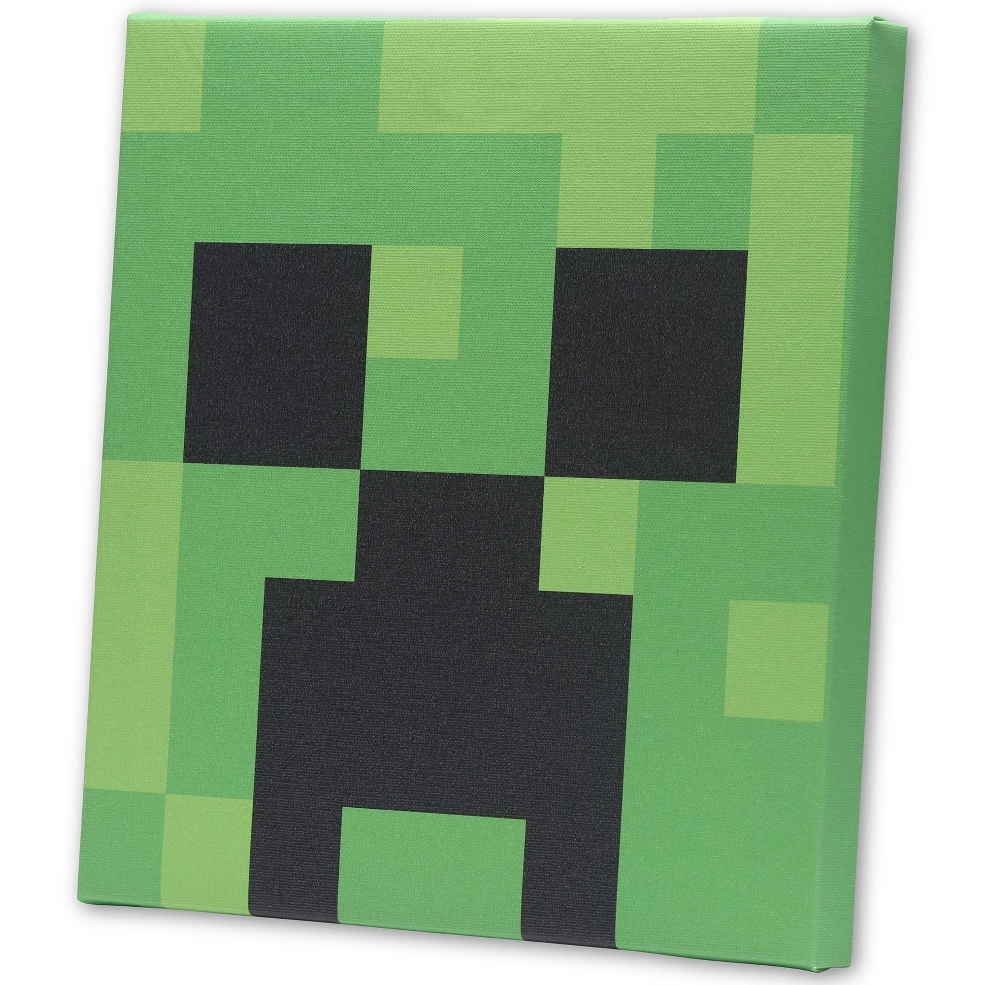 Minecraft Creeper Face Pixel Art