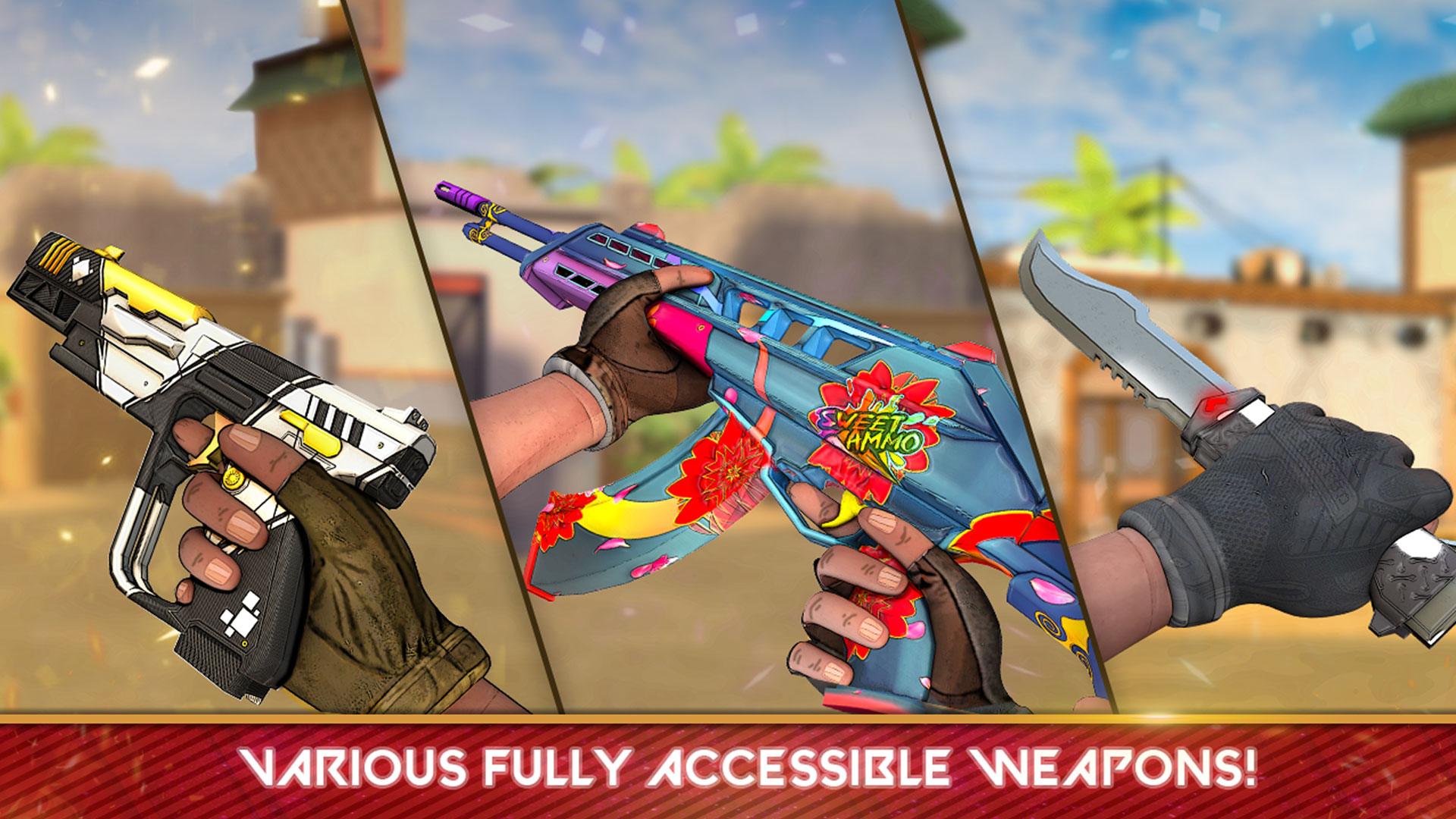 Commando Shooting Games: Gun Games 3D. choose your gun shooter and ...