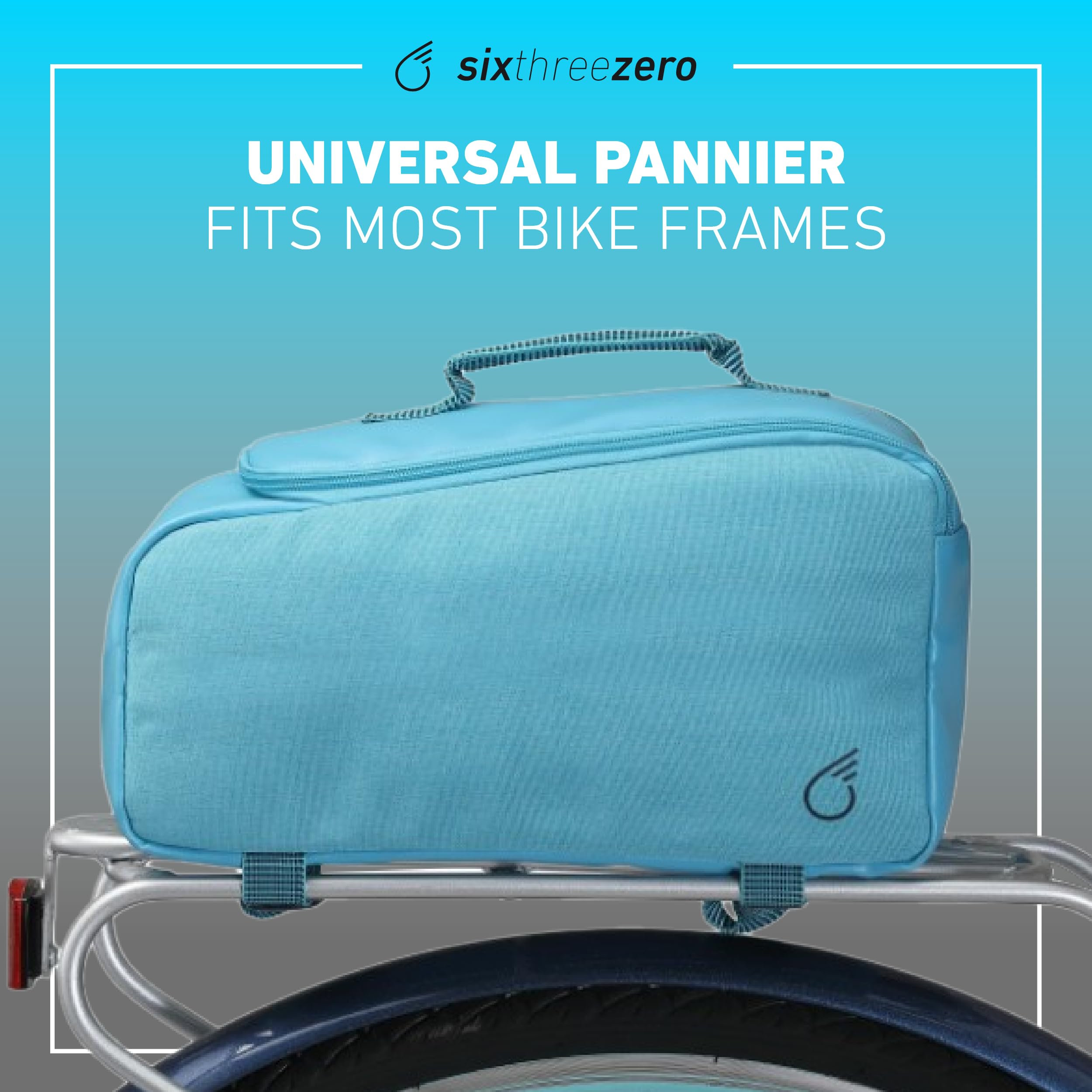 Snapklik.com : Sixthreezero Bike Bag For Rear Rack, Waterproof ...