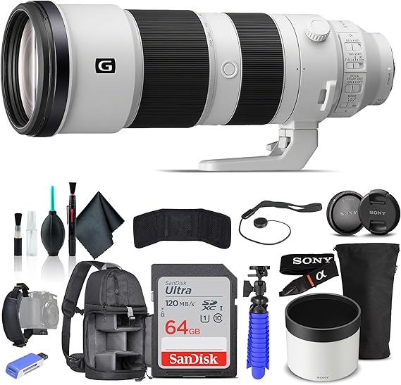 Amazon.com : Sony FE 200–600mm F5.6–6.3 G OSS Super-Telephoto Zoom Lens ...