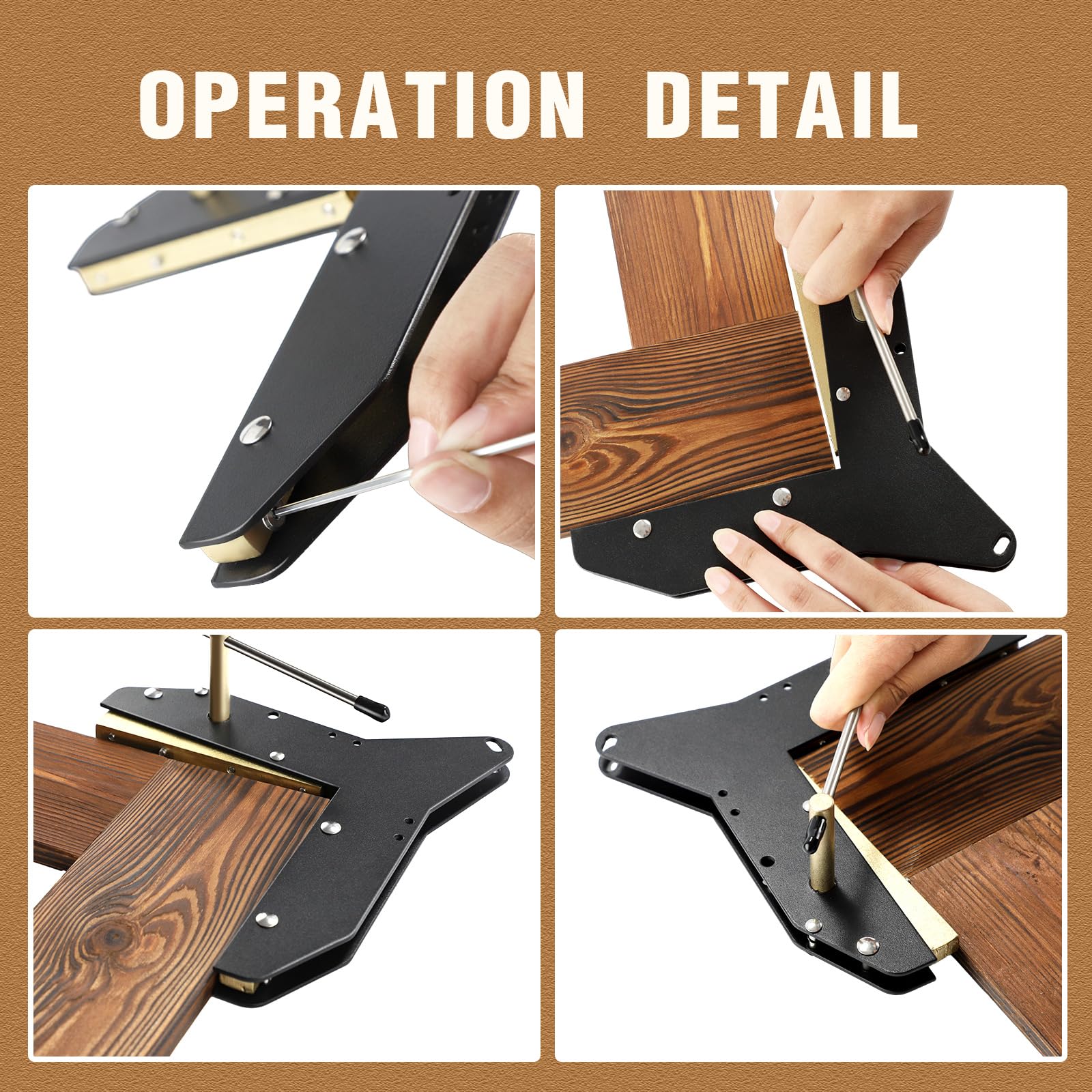 Snapklik.com : Miter Max Corner Clamps, 90 Degree Clamps For ...