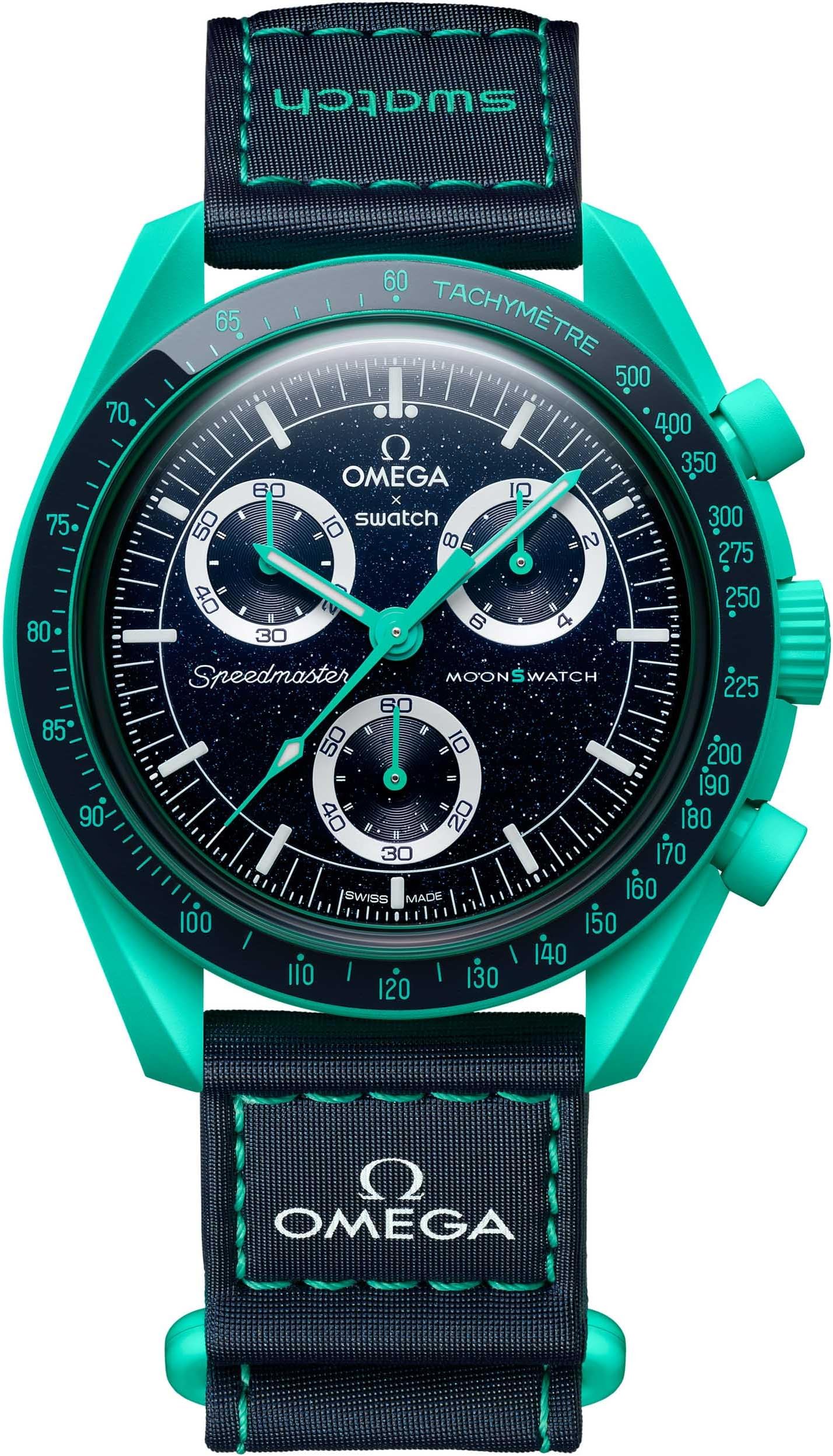 Omega x Swatch Moon Swatch Mission to Uranus Speedmaster Blue - New ...