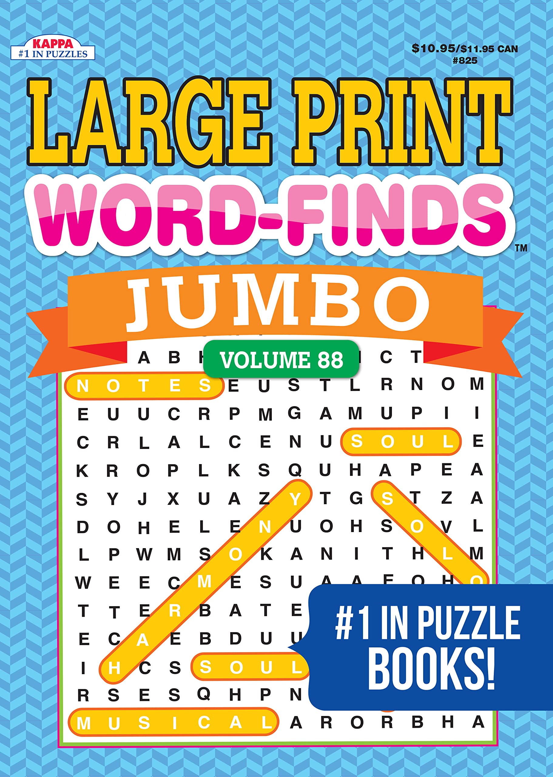 Jumbo Large Print Word-Finds Puzzle Book-Word Search: Kappa Books ...