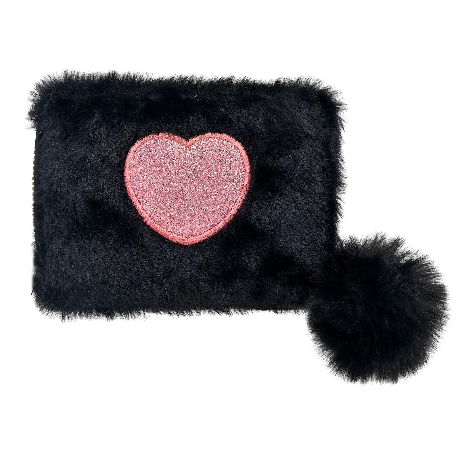 Amazon.com: Coin Purse Credit Card Holder Furry Wallets Cute Wallet for ...