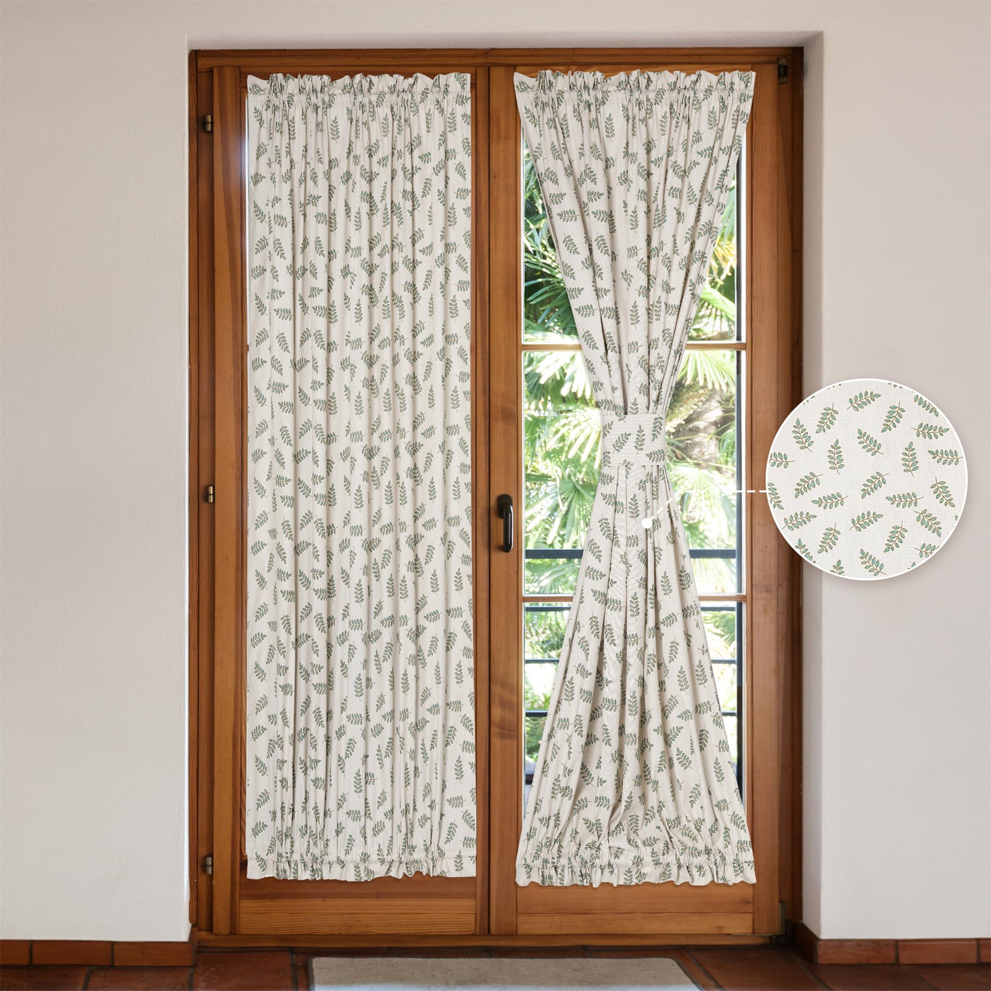Cortinas Para Puertas De Estilo Campestre Seleccione Cortinas De
