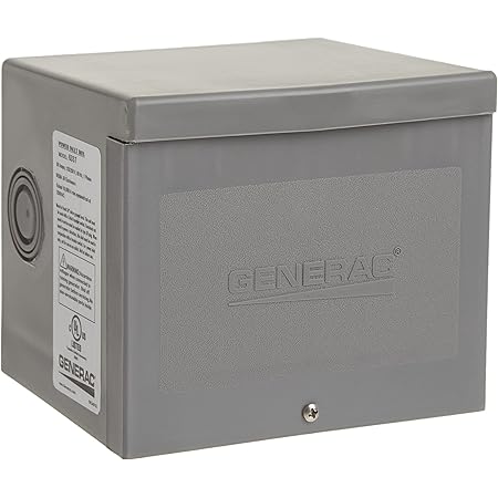 Amazon.com: Generac 6340 30-Amp 125/250-Volt Raintight Power Inlet Box ...