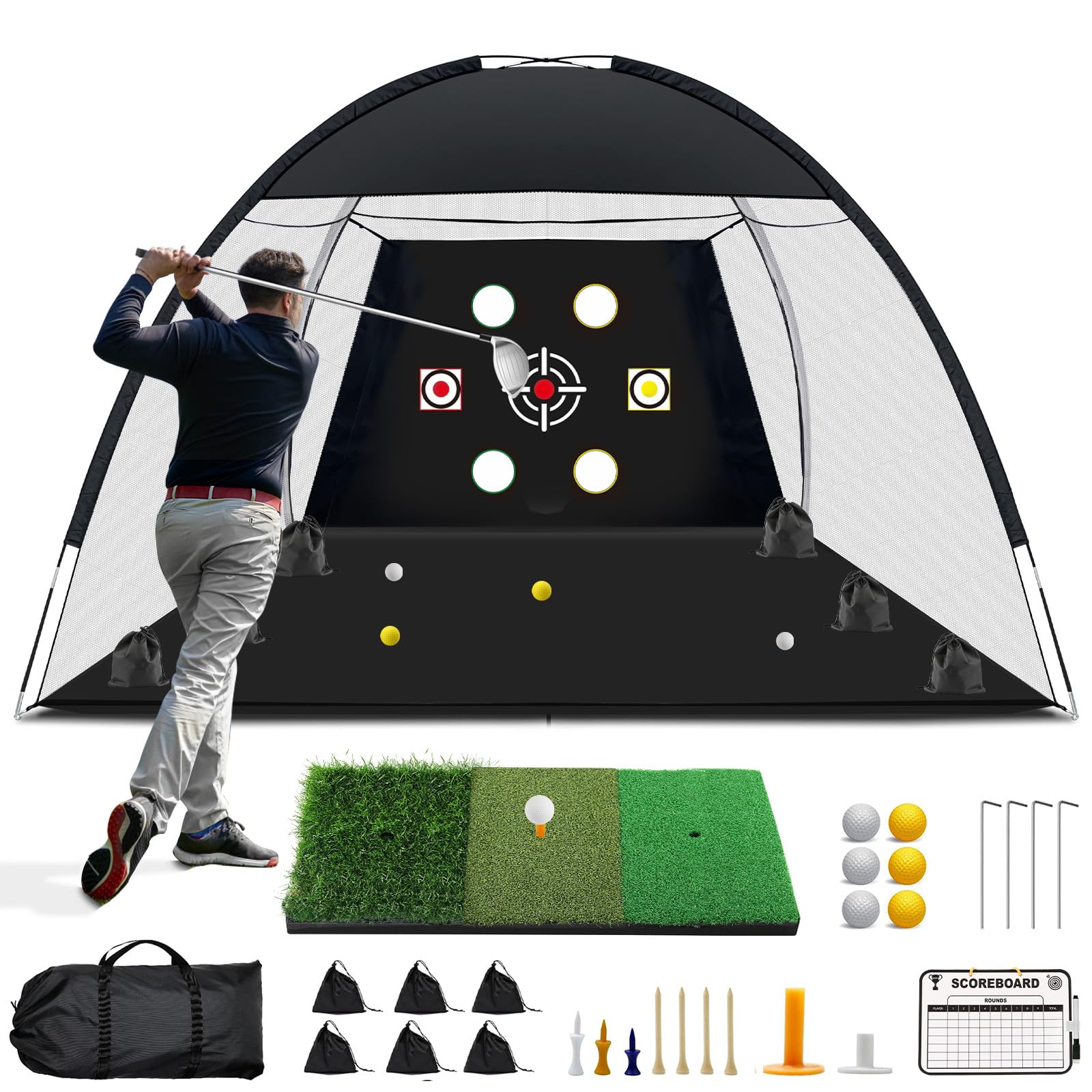 5 Best Golf Nets: Backyard Practice Net Review Guide