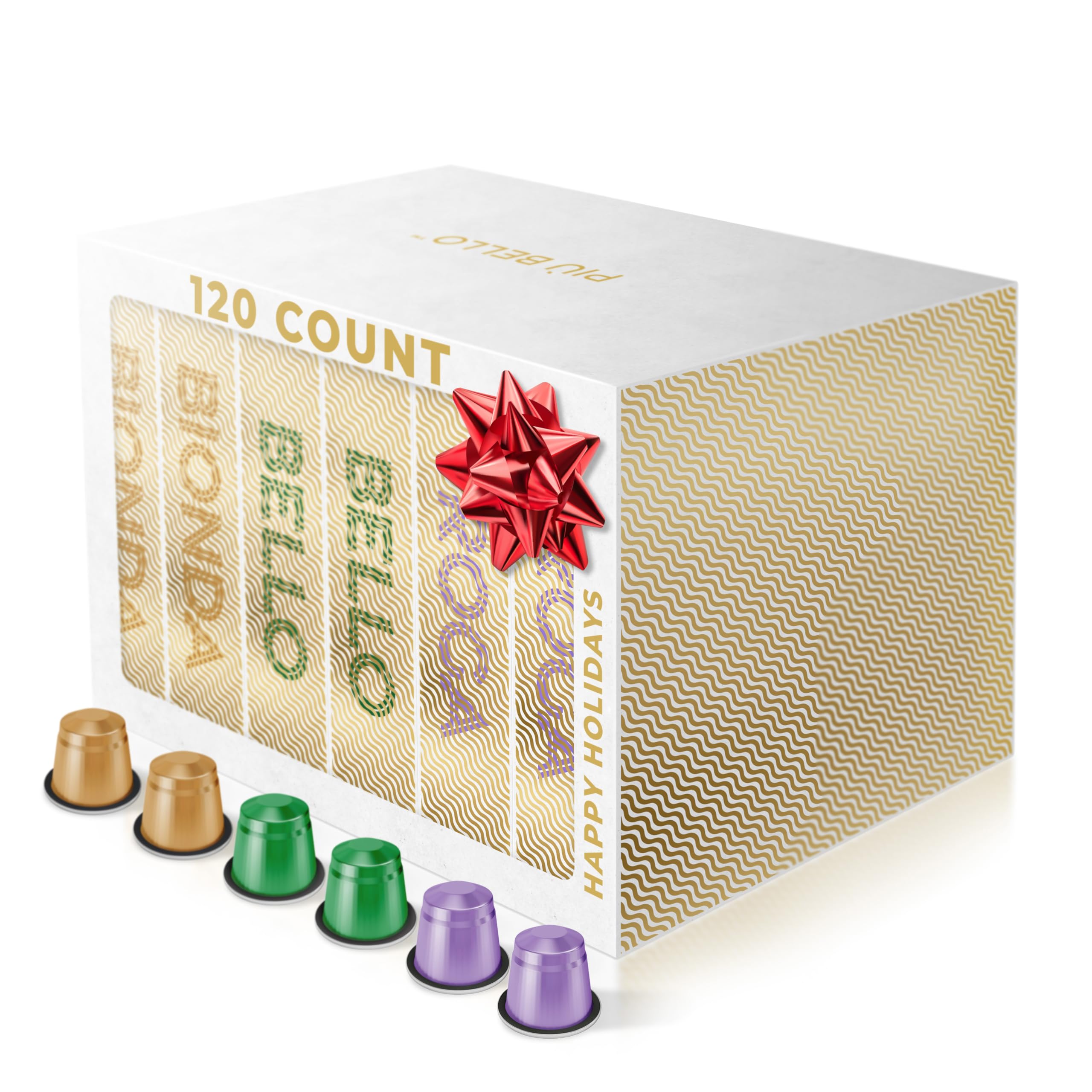 Amazon.com: Piu Bello Coffee Pods Light Variety Pack for Nespresso ...