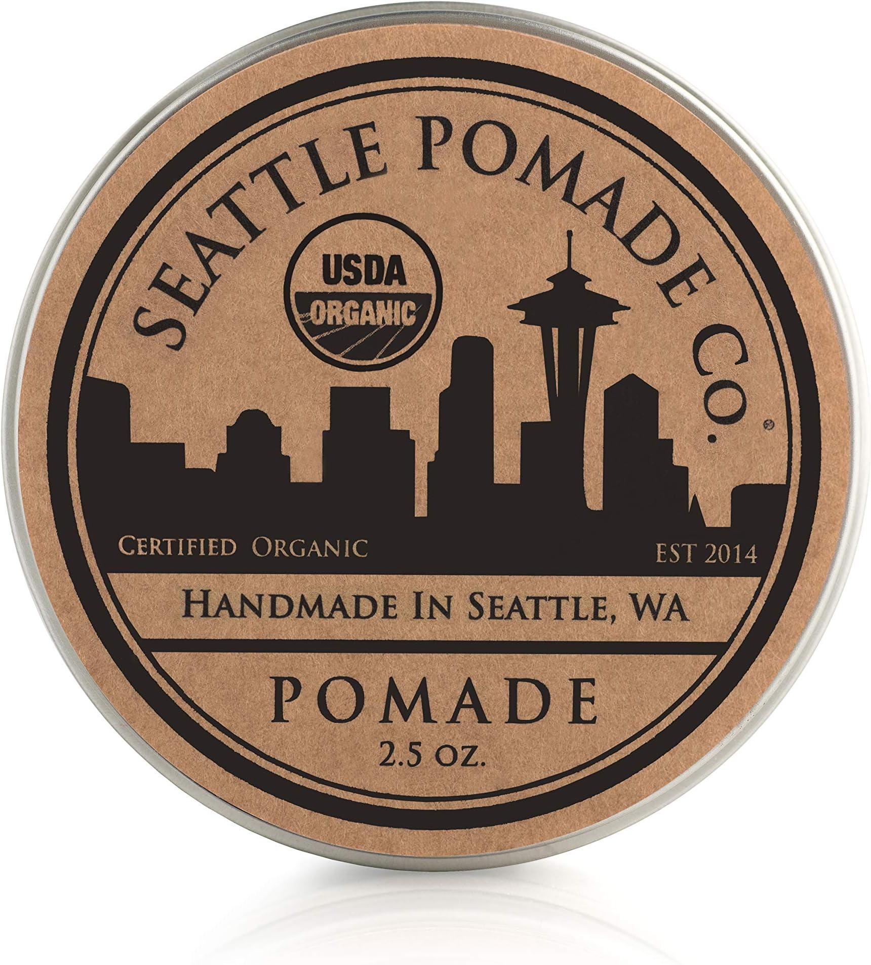 Amazon.com: 3,3 Oz Organic & Natural Hair Pomade Wax & Oil Base - Made ...