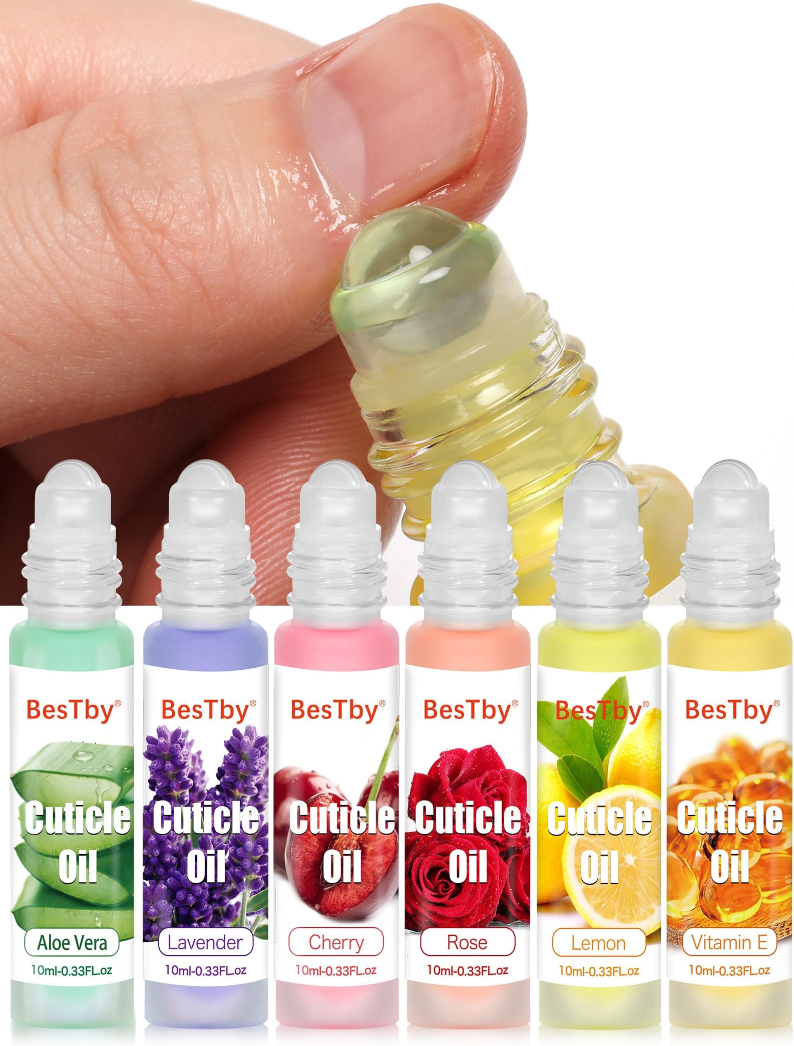 Amazon.com: BesTby Cuticle Oil - Cuticle Oil for Nails Repaired Dryness ...