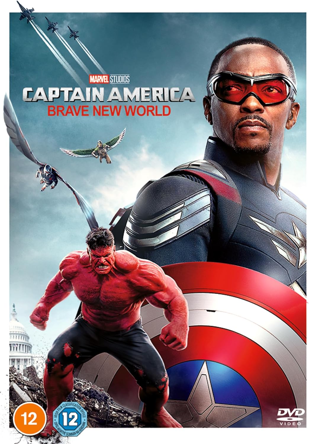 Marvel's Captain America: Brave New World DVD: Amazon.ca: Anthony Mackie, Harrison Ford, Danny ...