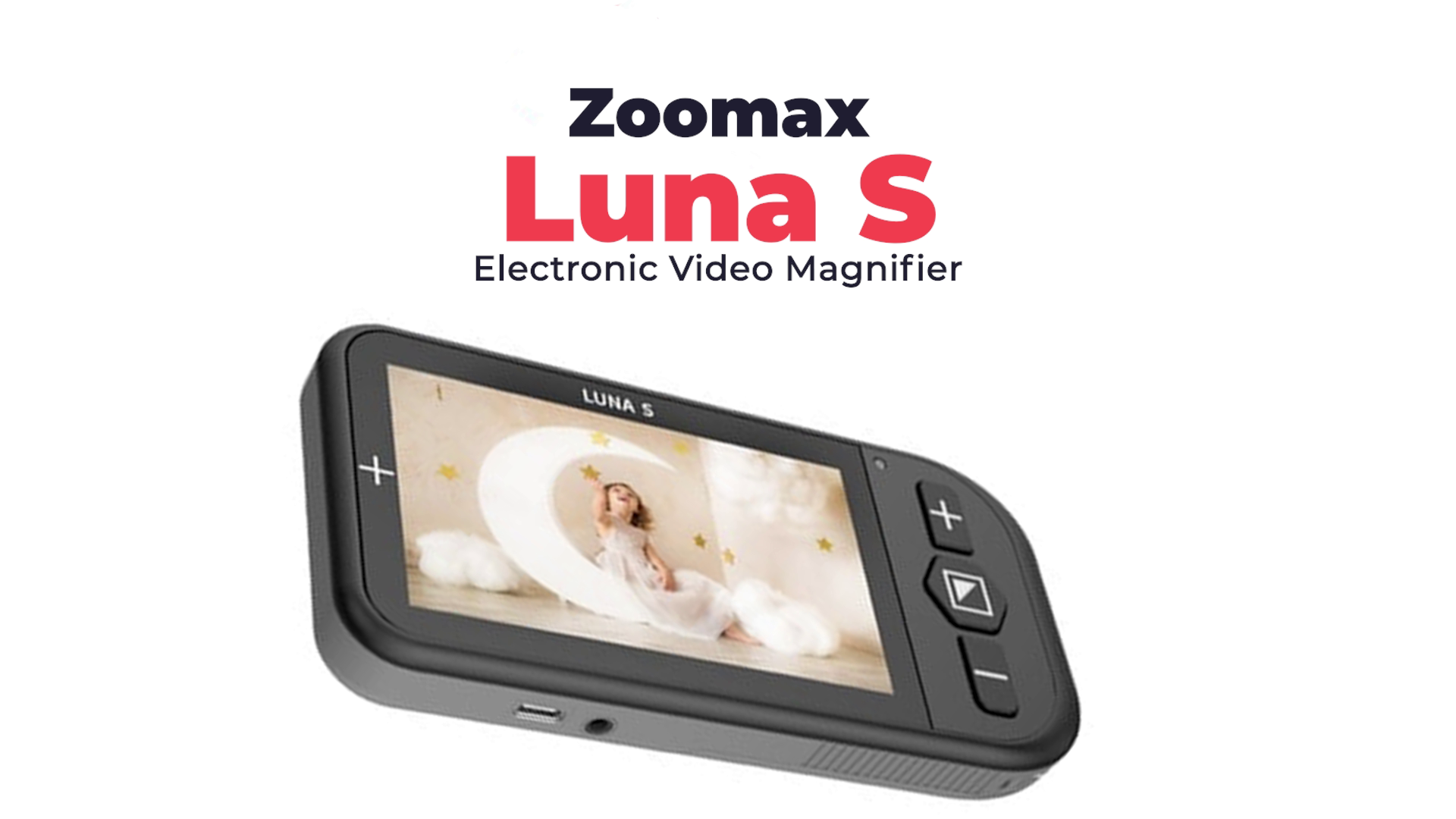 Watch Zoomax Luna S Portable HD Electronic Magnifier for LowVision on ...