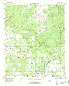 Amazon.com : YellowMaps Lane OK topo map, 1:24000 Scale, 7.5 X 7.5 ...