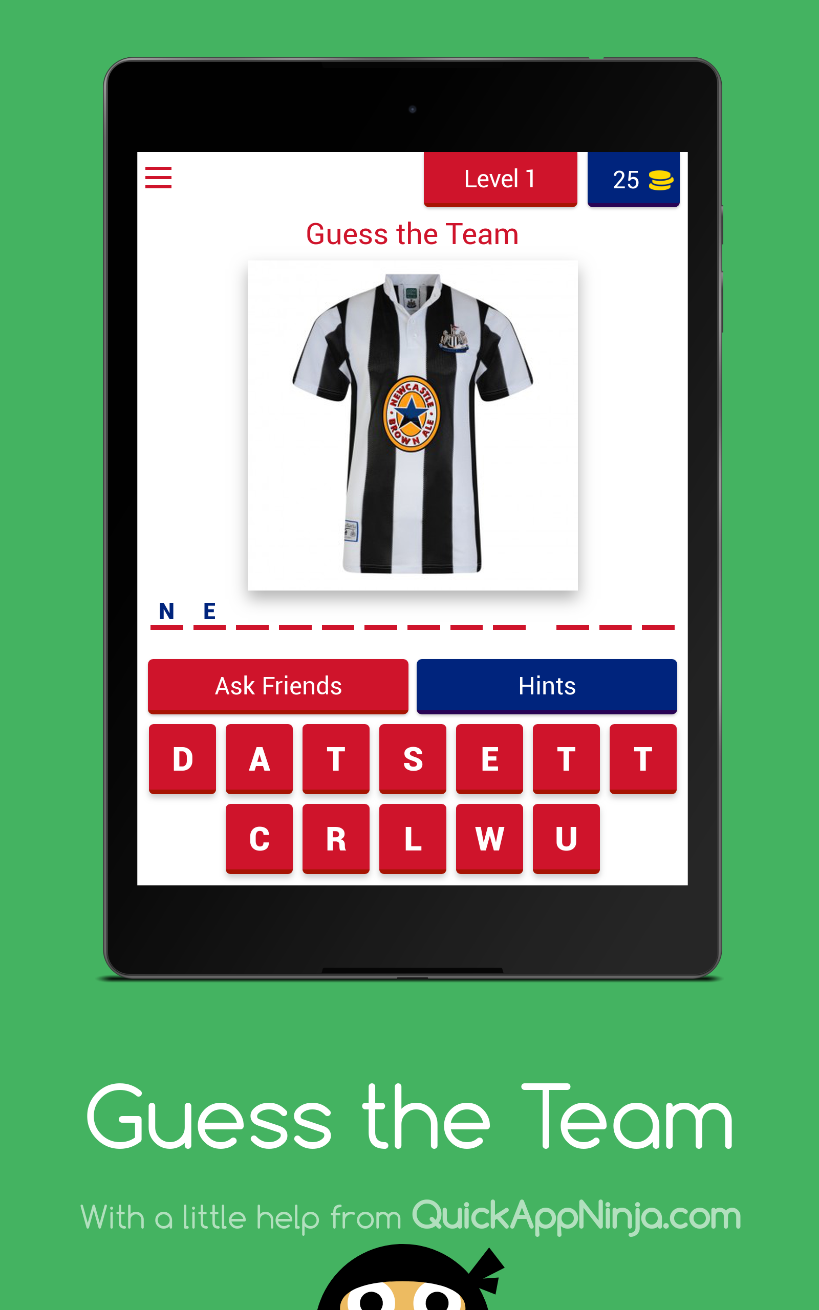 Guess the Team - Football Shirts - App on the Amazon Appstore
