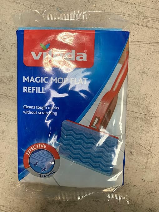 Amazon.com: Vileda Magic Mop Flat Refill - 096672 by Vileda : Health ...