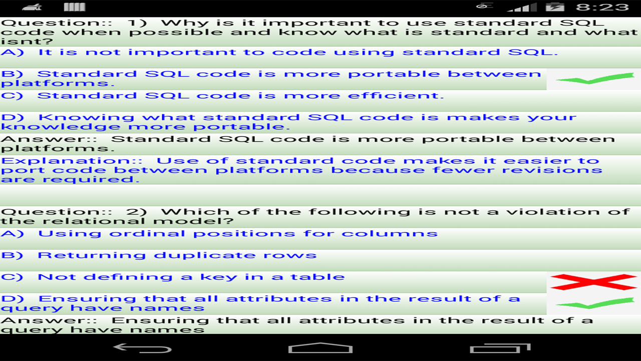 SQL Server Exam 70-461 Prep - App on the Amazon Appstore