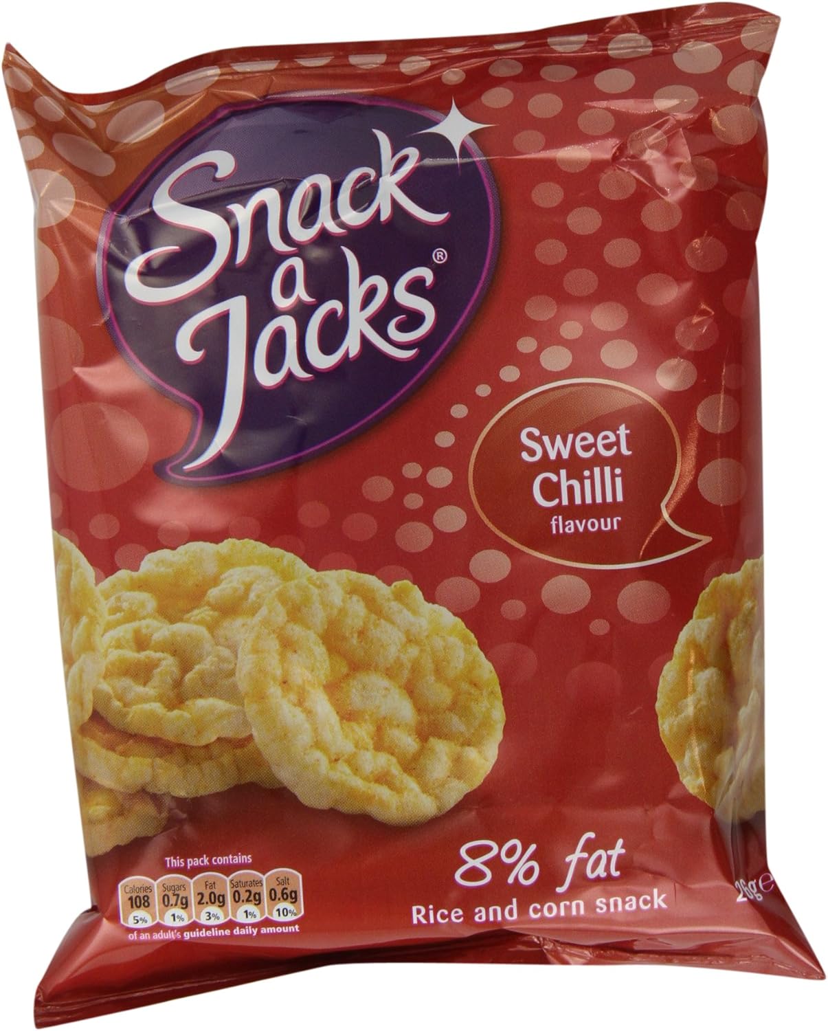 Snack a Jack Sweet Chilli, 26 g (Pack of 24) : Amazon.co.uk: Grocery