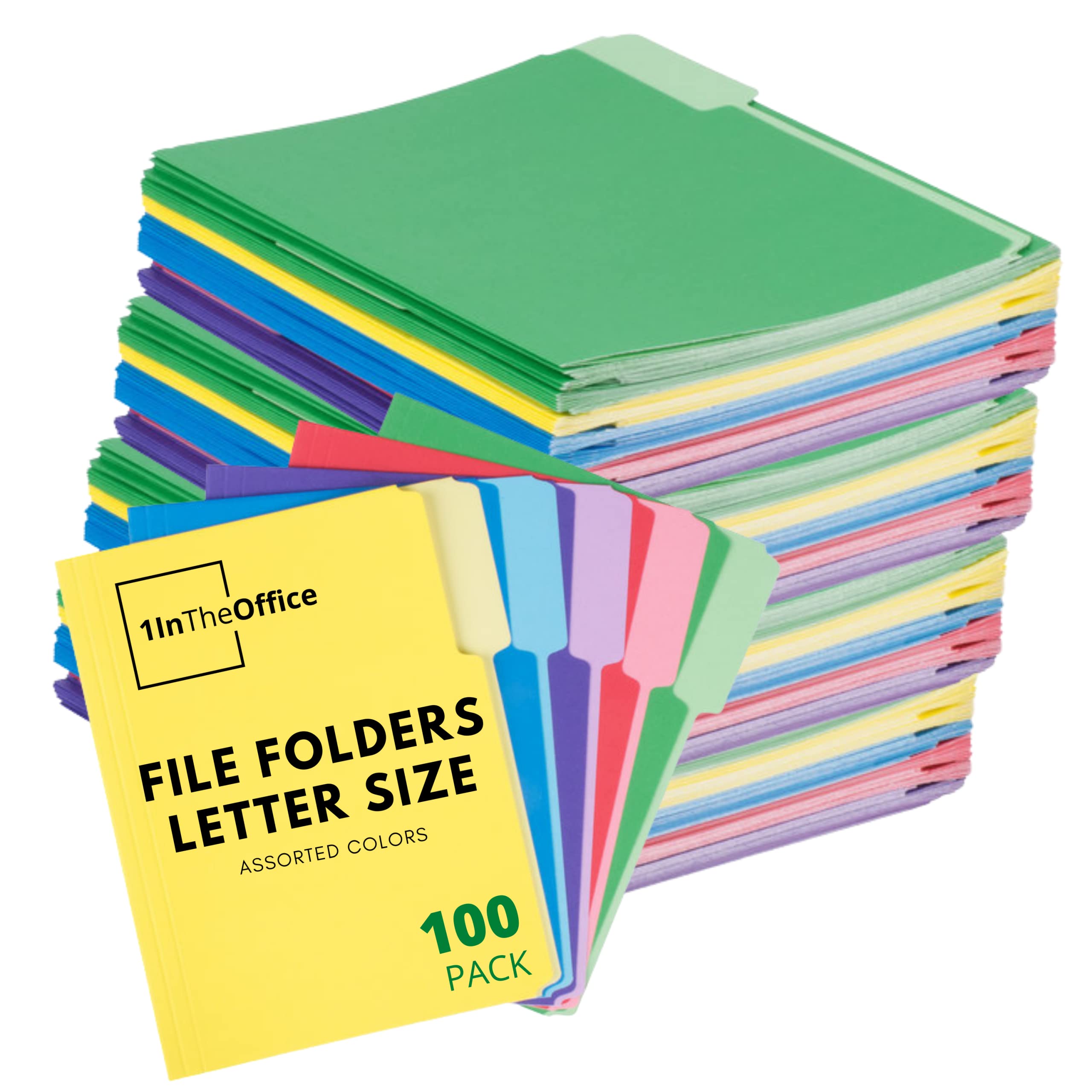 Snapklik.com : 1InTheOffice File Folder Letter Size, Letter Folder ...
