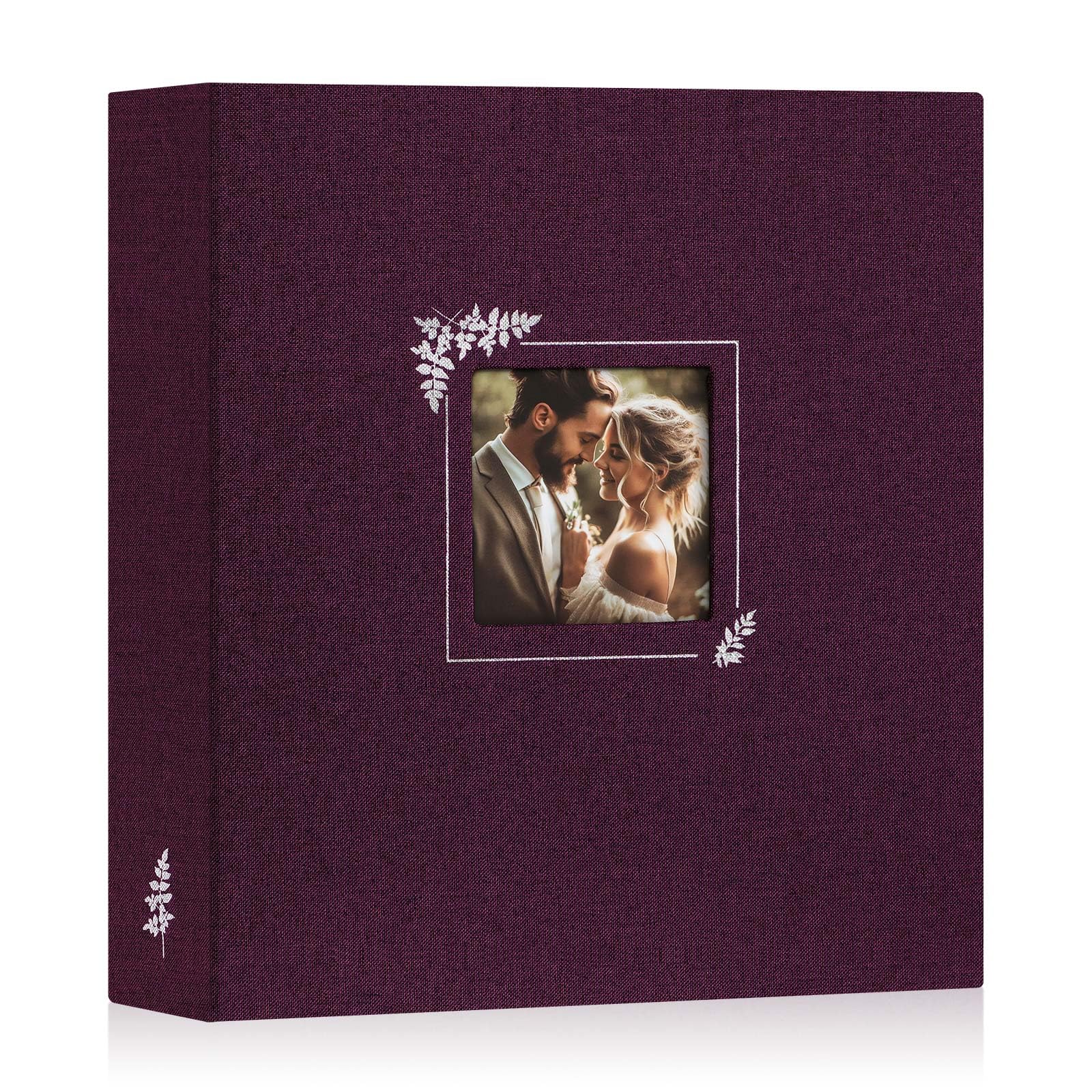 Snapklik.com : Lanpn Scrapbook Photo Album 85x11, Linen Window Design ...