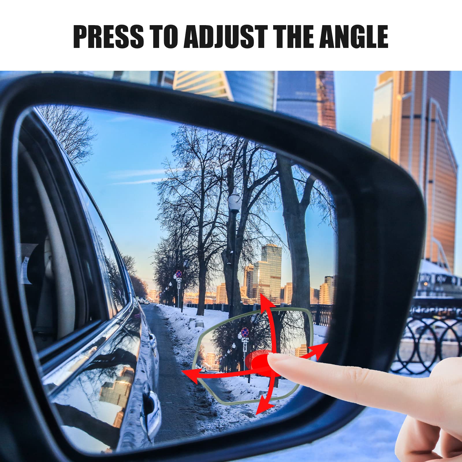 Snapklik.com : Car Rearview Mirrors Adjustable Reversing Auxiliary ...