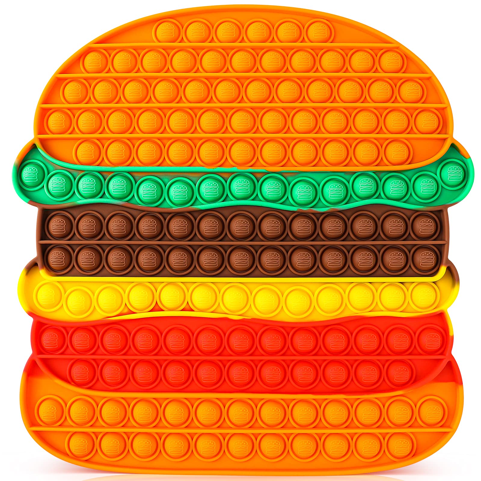 Buy iTechjoy Big Pop Poppet It Fidget Toy, Jumbo Push Its Bubble Fidget ...