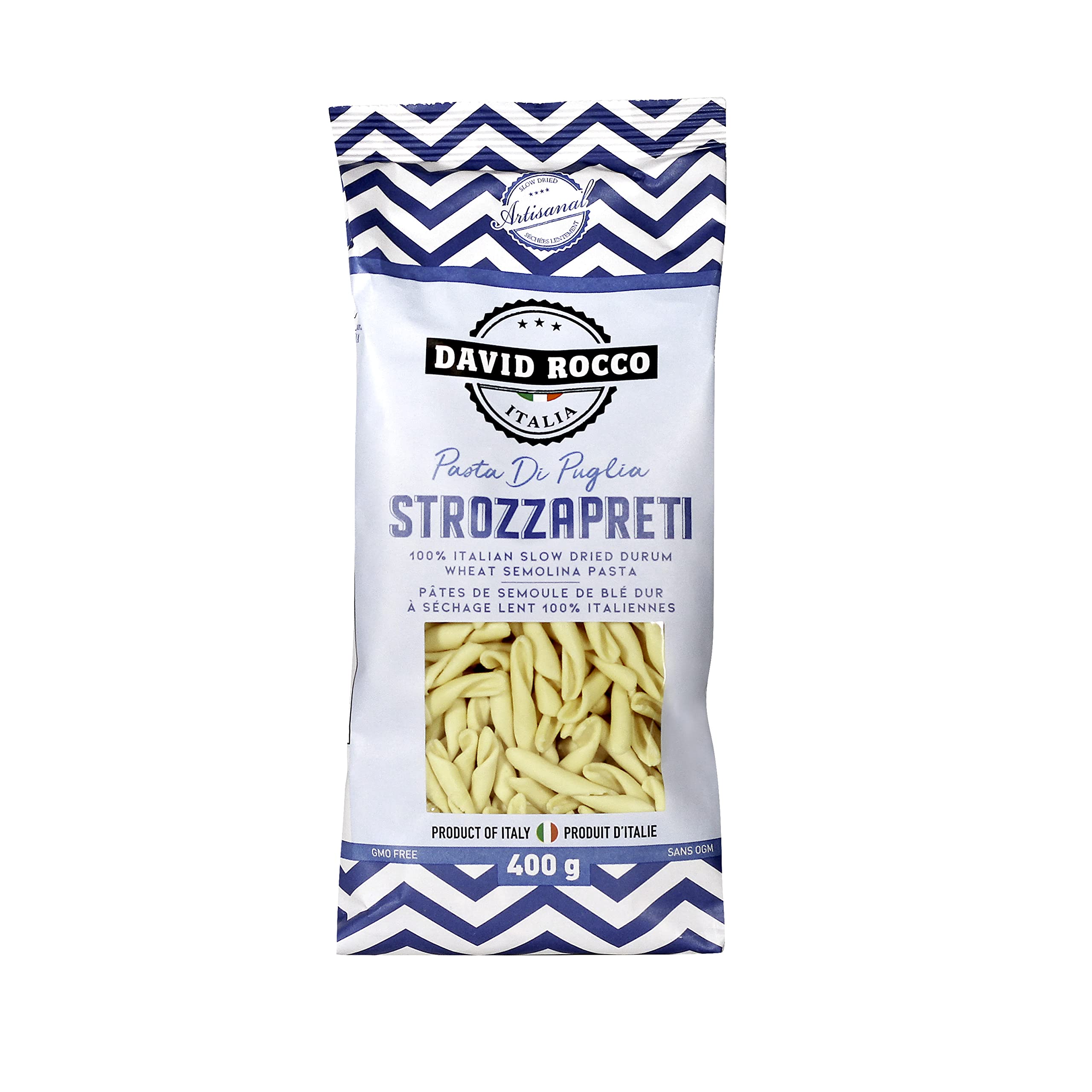 David Rocco Pasta Strozzapreti 400 g : Amazon.ca: Grocery & Gourmet Food