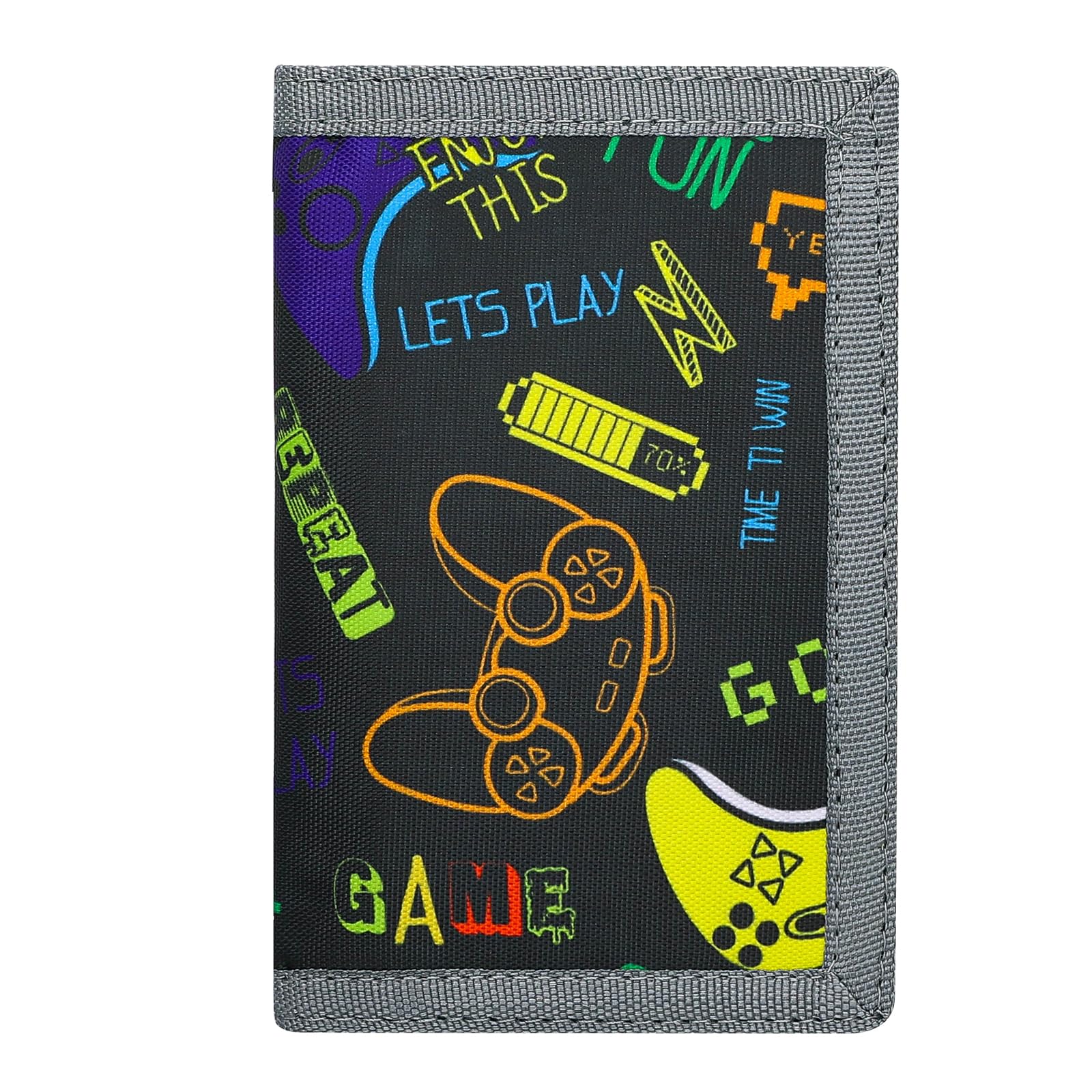 Amazon.com: JONYEE Kids Wallets for Boys and Girls Ages 4-18 Trifold ...