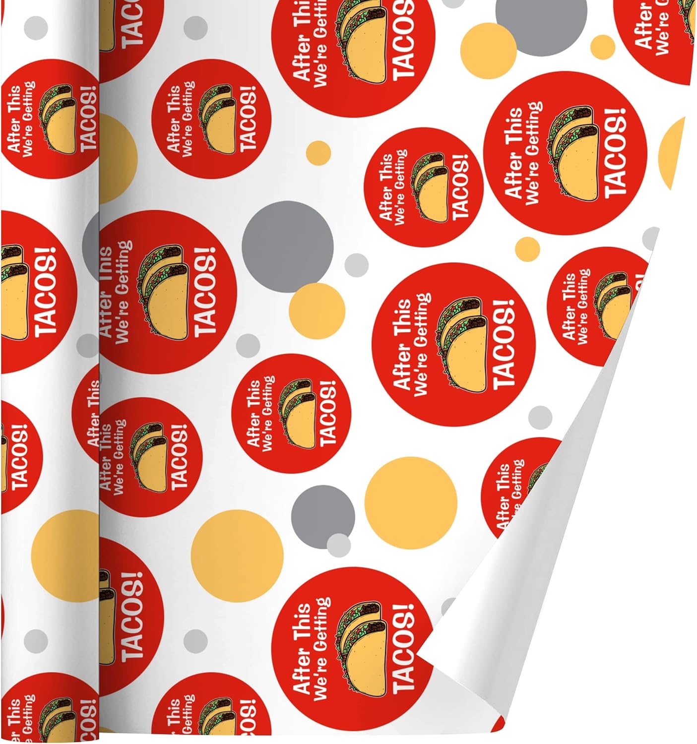 Amazon.com: GRAPHICS & MORE After this We're Getting Tacos Gift Wrap ...