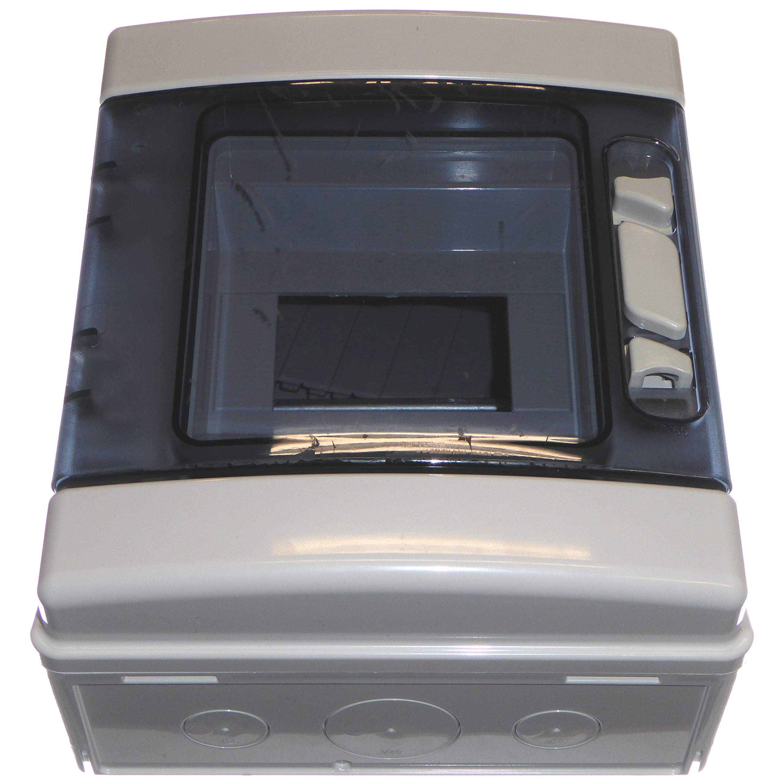 Buy 6 Module IP65 DIN Rail Enclosure - Empty Consumer Unit Distribution ...