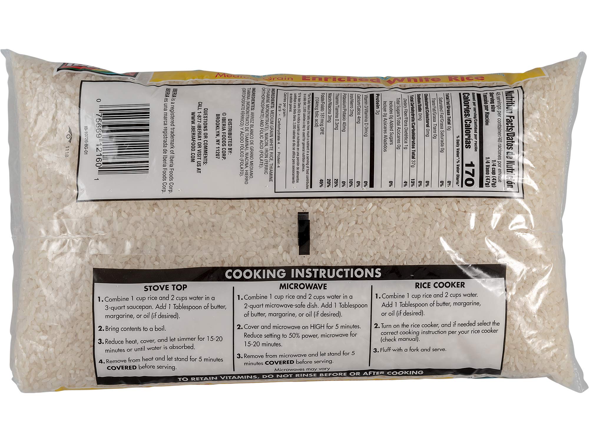 Snapklik.com : Iberia Medium Grain White Rice