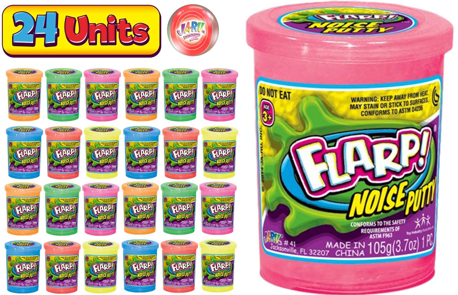 Snapklik.com : JA-RU Scented Flarp Noise Putty For Kids