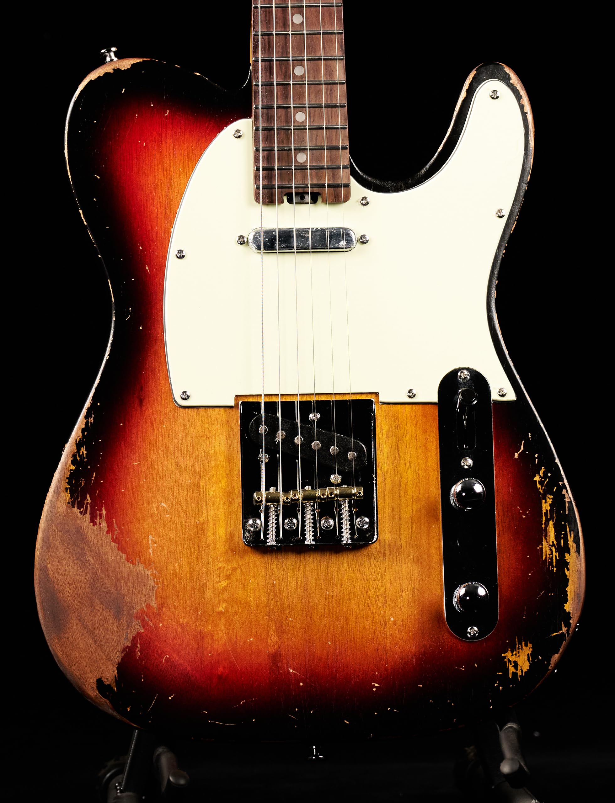 Snapklik.com : Relic Electric Guitar Mahogany Body Carbonized Maple ...