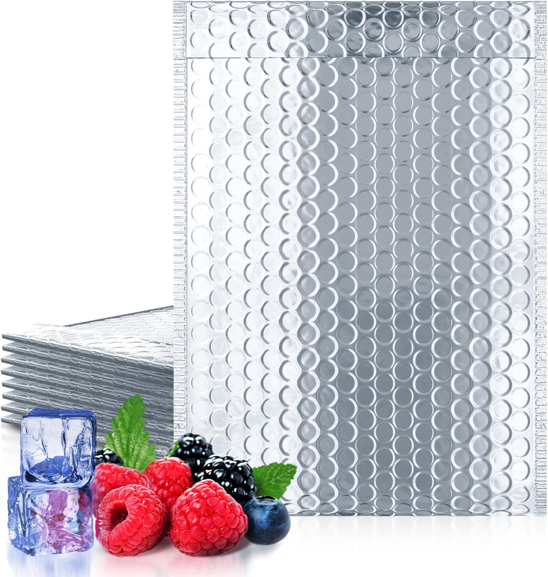 Amazon.com : RAINBOWLOVERS Thermal Bubble Mailer, 10 PACK, 8x11 Inch ...