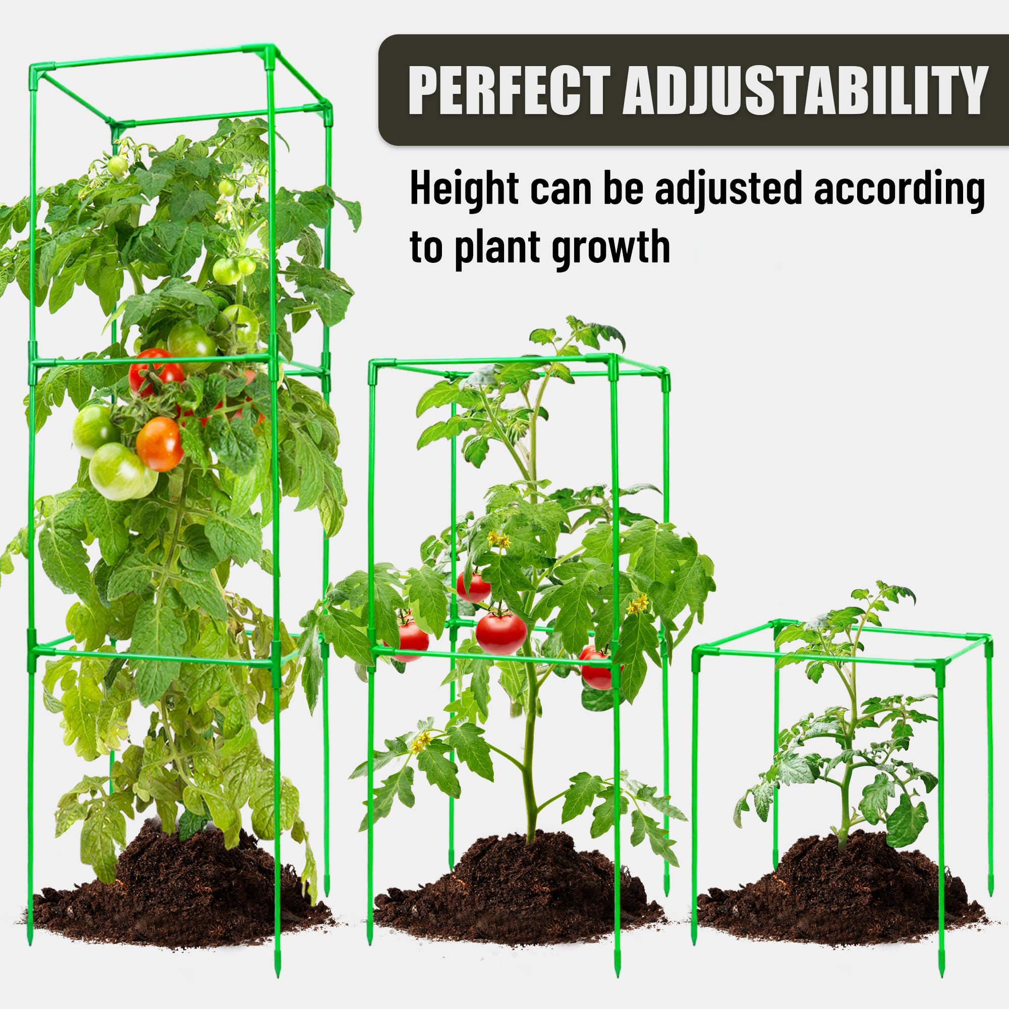 Heavy Duty Tomato Towers Tall Metal Tomato Support Cages | The Foodie