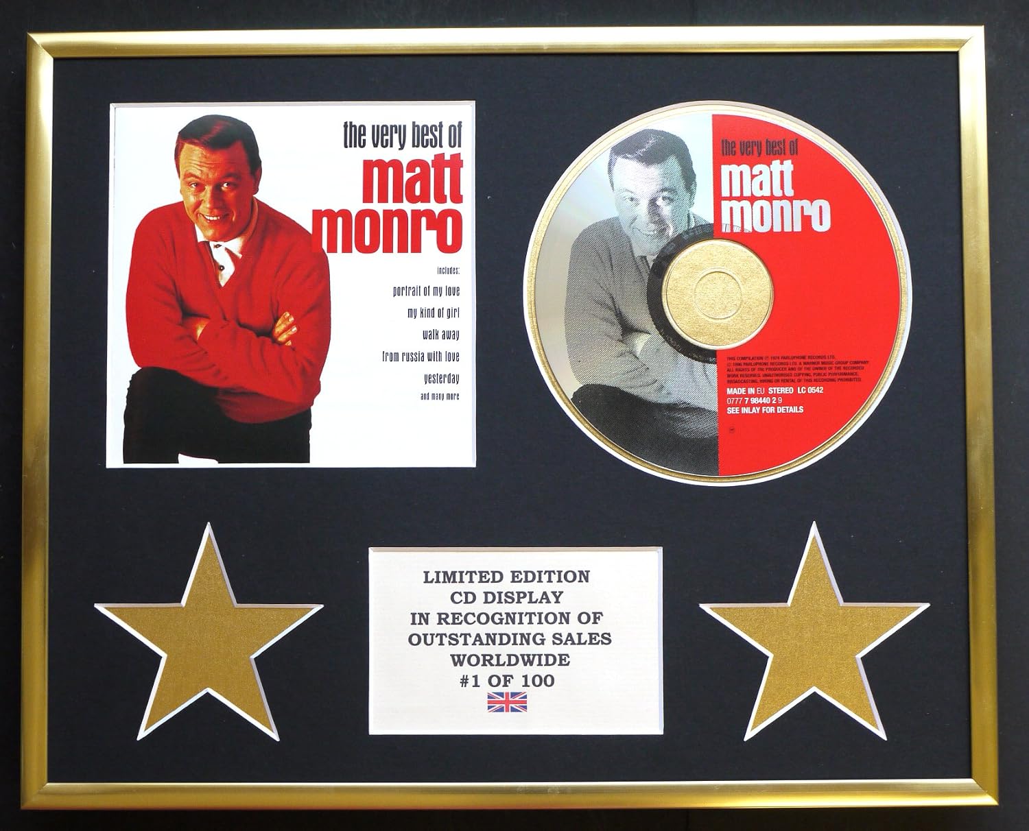 MATT MONRO/CD DISPLAY/LIMITED EDITION/THE VERY BEST OF : Amazon.co.uk ...