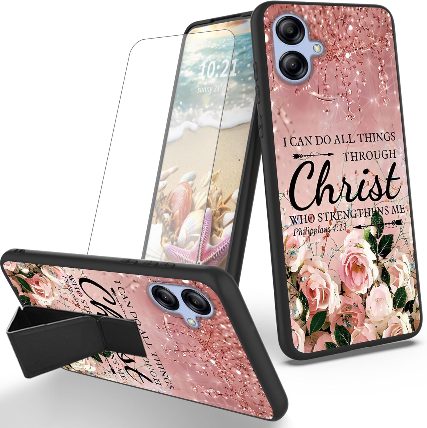 Amazon.com: RYUITHDJP for Samsung Galaxy A04e Phone Case Christian ...