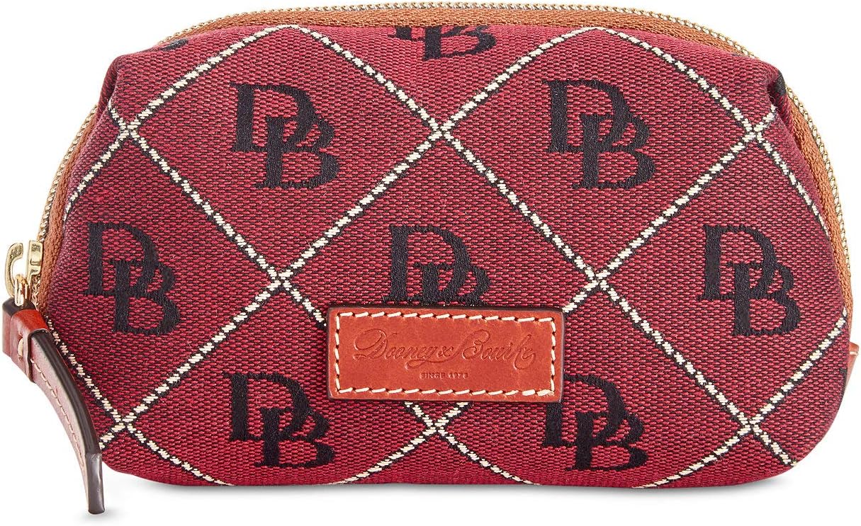 Amazon.com: Dooney Bourke Signature Cosmetic Case Pouch : Beauty ...