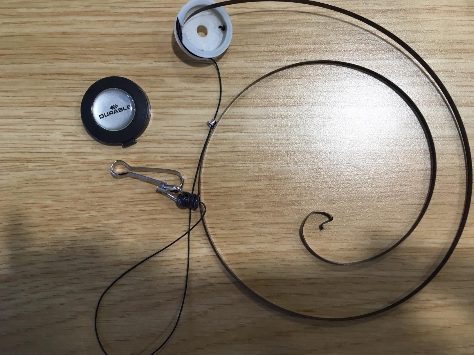 Durable Badge Reel with Snap Hook (Pack of 3) : Amazon.co.uk ...