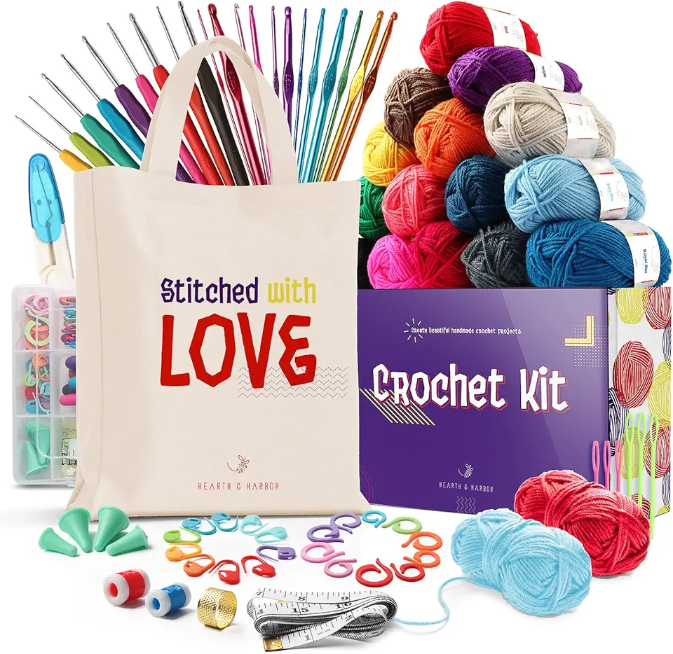 Crochet For Beginners: Hobby Lobby Kits | CyCrochet