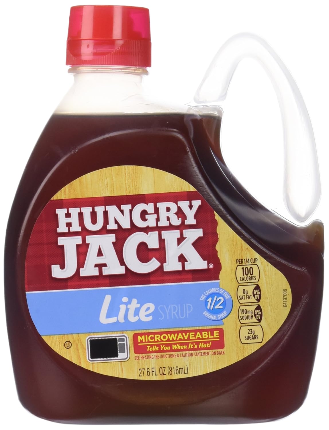 Amazon.com : Hungry Jack Lite Pancake Syrup, 27.6 oz : Maple Syrups ...
