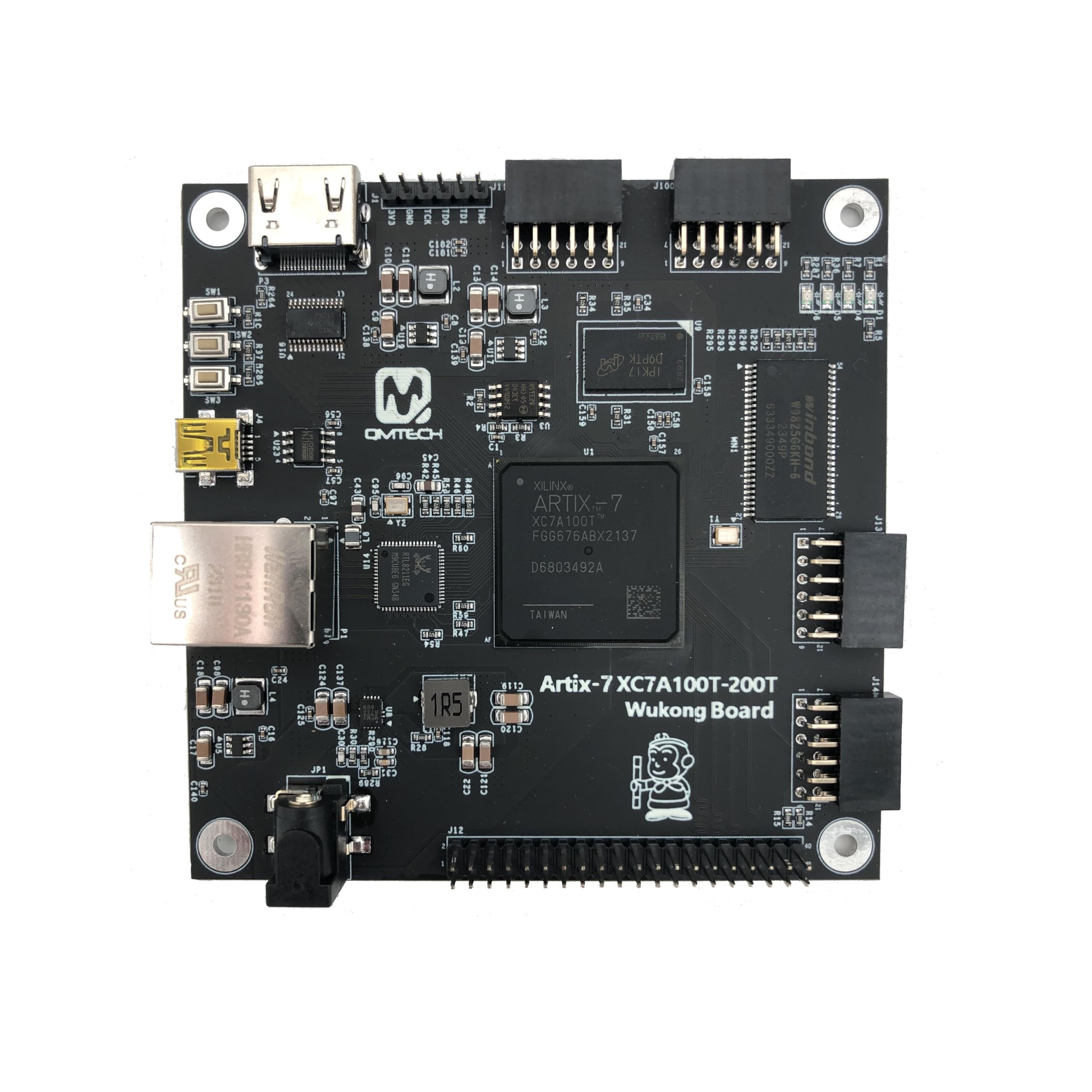 Qmtech Xilinx Fpga Artix7 Artix7 Development Board XC7A100T 2FGG676I
