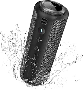 Amazon.com: Upgraded Bluetooth Speaker: SONGLOW Portable Outdoor ...