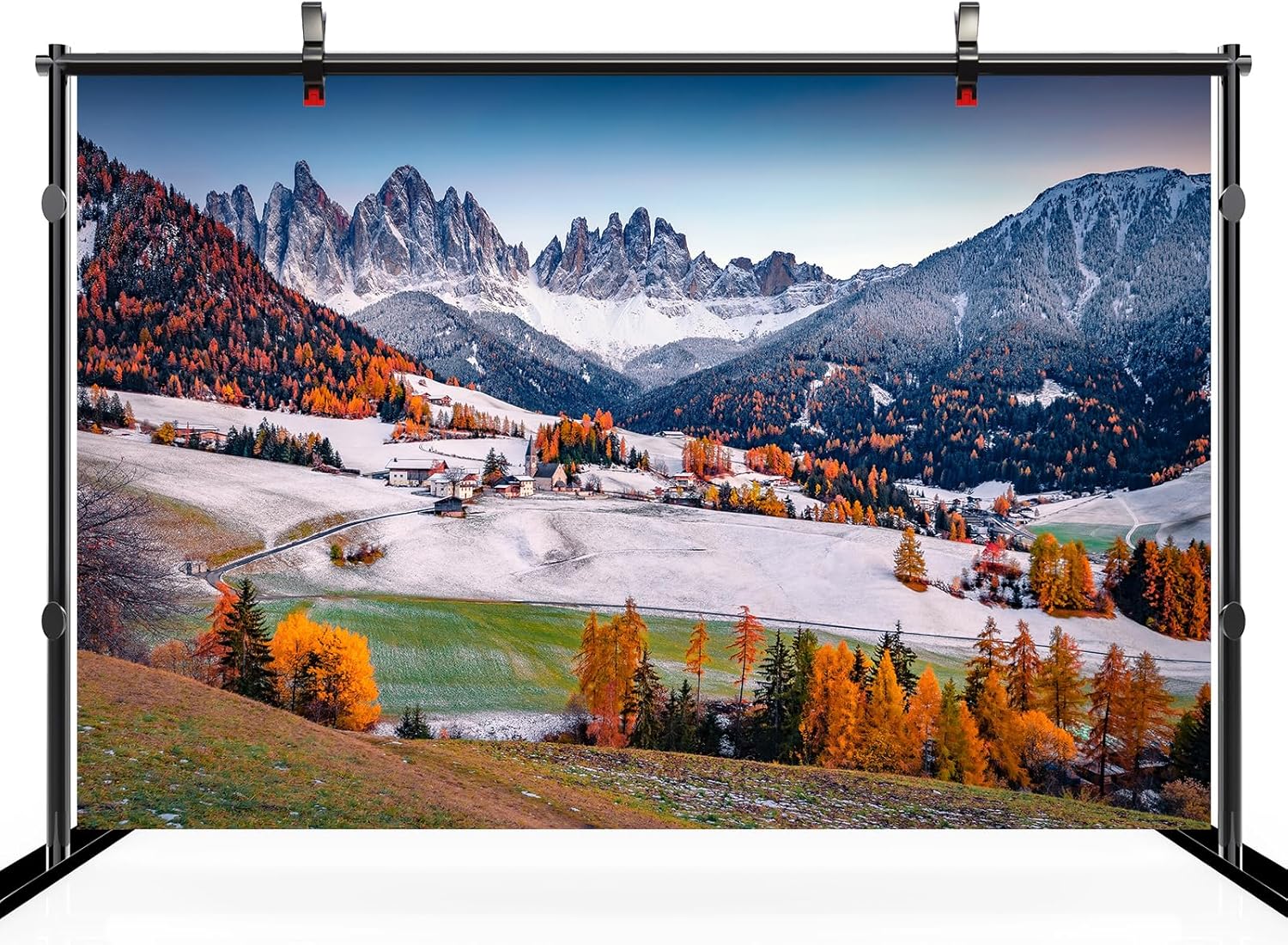 Amazon.com : CHNYWORK 5x3ft Italy Autumn Backdrop Colorful Forest ...