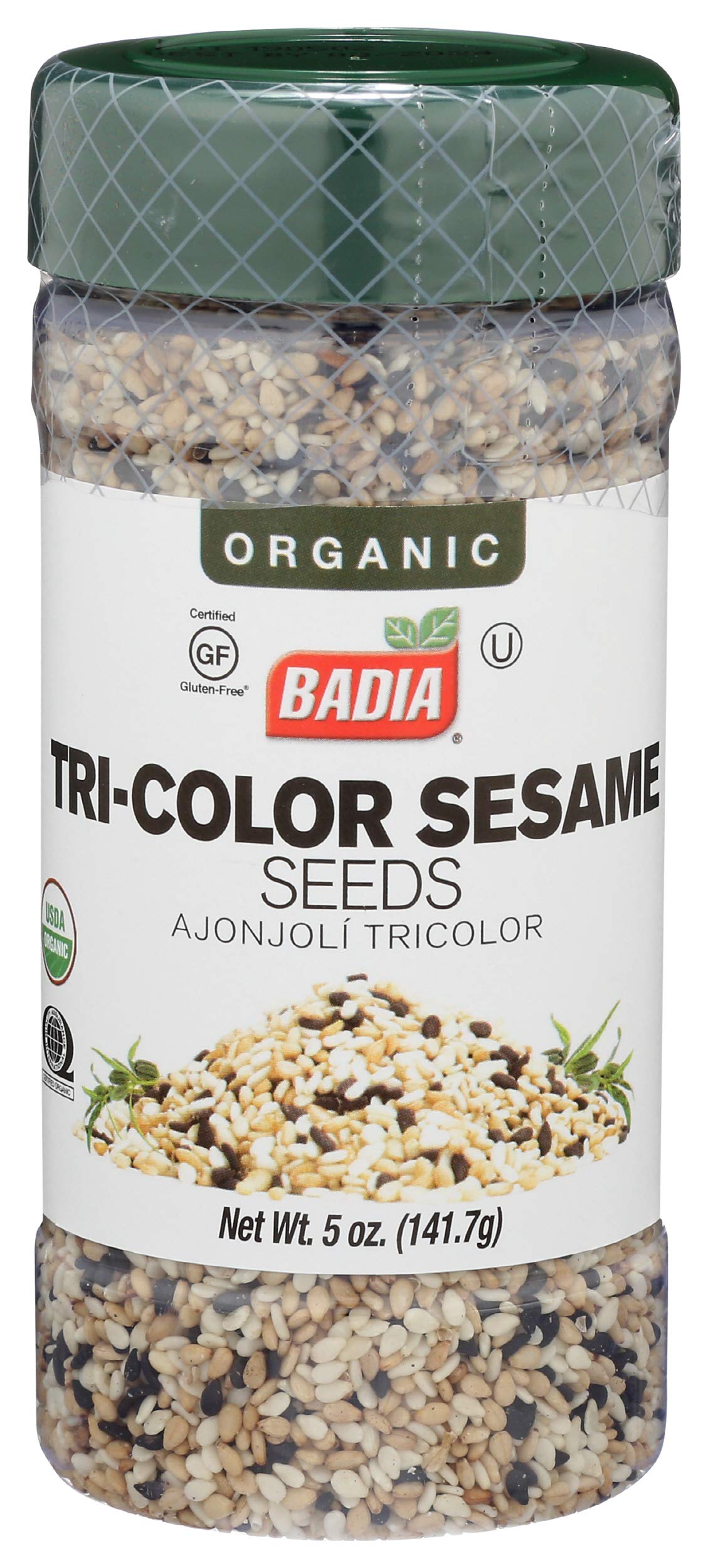 Amazon.com: Badia Spices Organic Tri-Color Sesame Seeds, 5 OZ