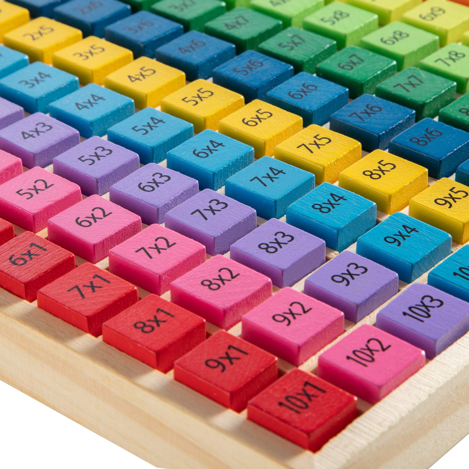 Buy MerryHeart Wooden Rainbow Multiplication Board Multiplication