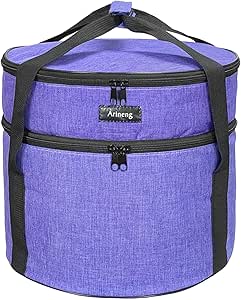 Amazon.com: Arineng insulated pie carrier Round Insulated Casserole Carriers, Pie Carriers ...