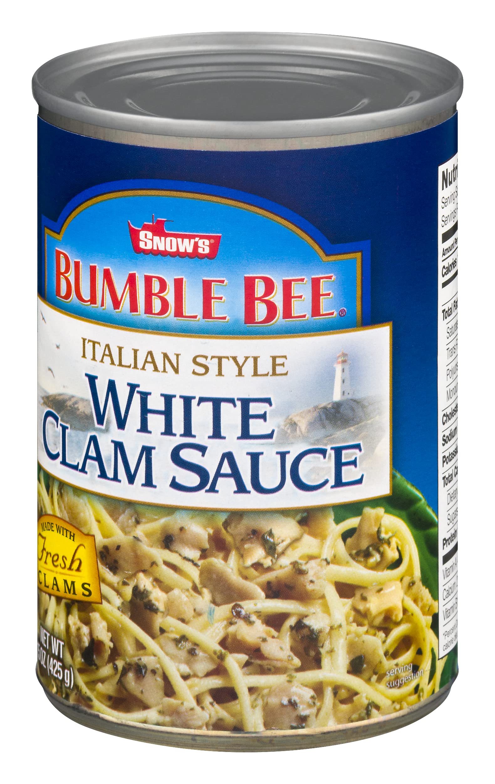 Snapklik.com : Bumble Bee Snows Italian Style White Clam Sauce, 15 ...