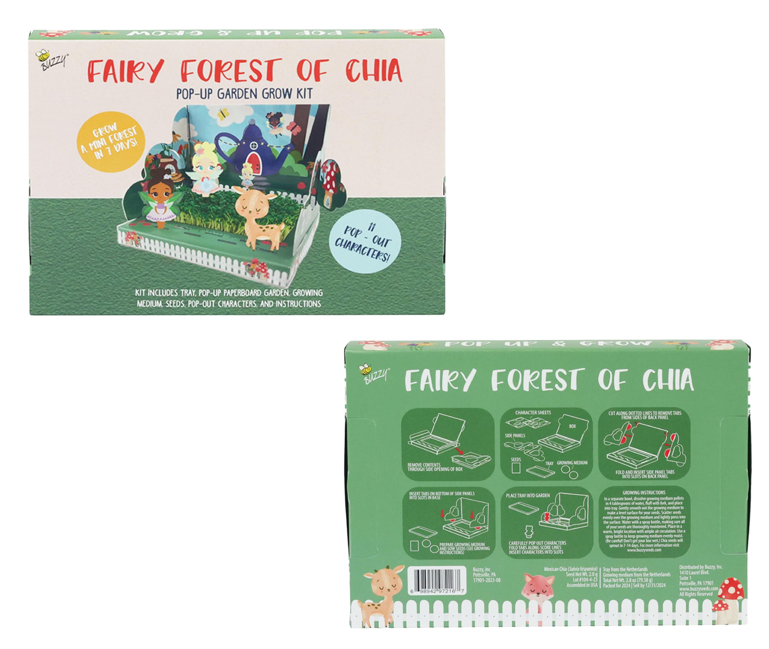 Chia Vegetable Garden Kits