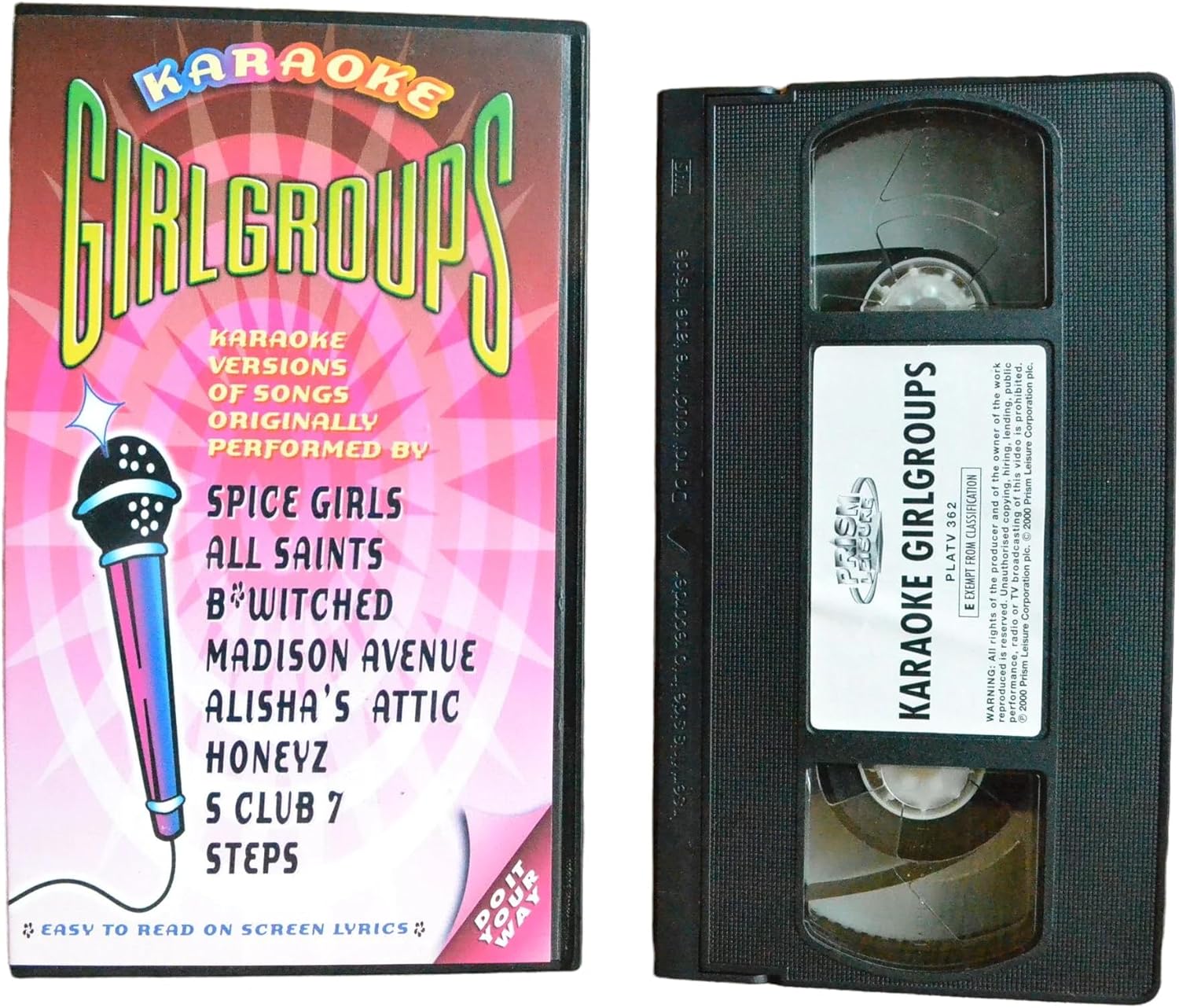 Amazon.com: Karaoke Girl Groups [VHS] : Movies & TV