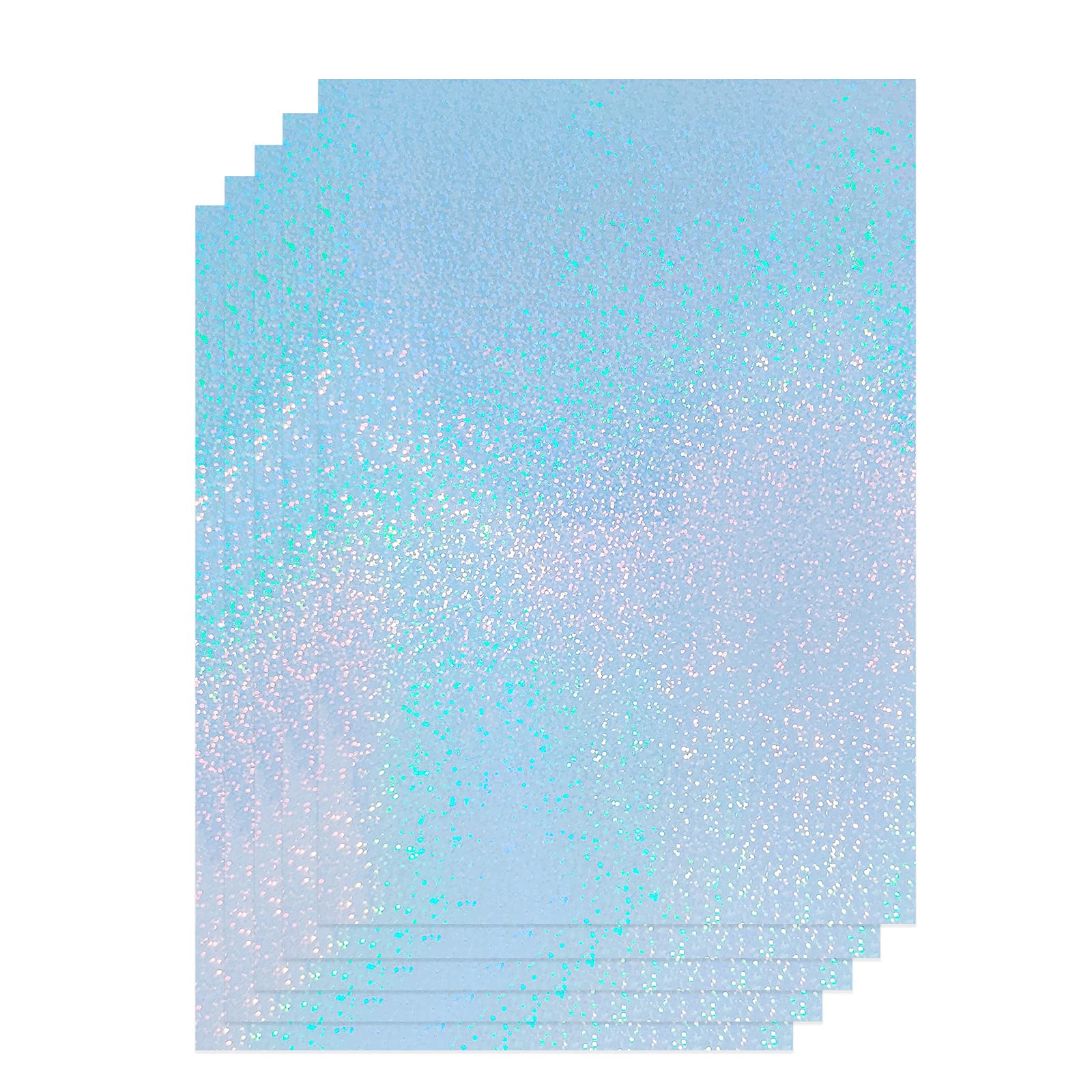 Buy 15 Sheets 3D Holographic Printable Vinyl Sticker Paper A4 Size ...